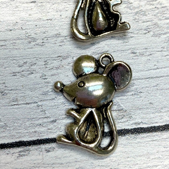 Jewelry | Vintage Silver Mouse Charms | Poshmark